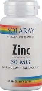 Solaray Zinc 50 Mg 100 Veg Capsules | Sunshine Discount V