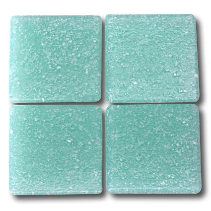 544 Pale cyan 20mm glass mosaic tile | mosaic