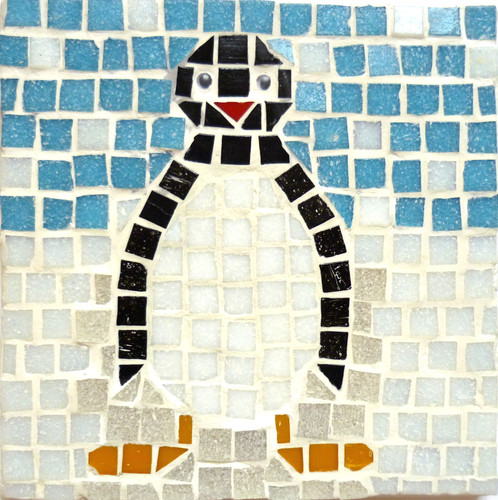 Penguin Mosaic kit | mosaic