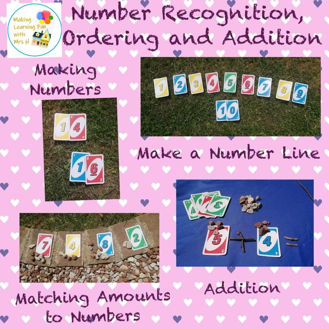 Number Recognition, Ordering, Addition | Maths