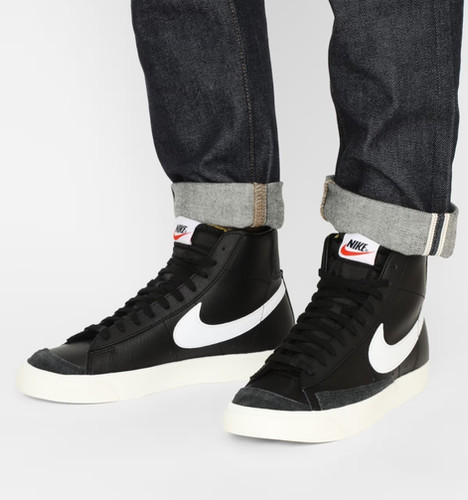 Nike Blazer High Black/White | Allseasons