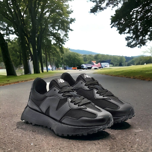 New Balance 327 All Black | ShoesCulture