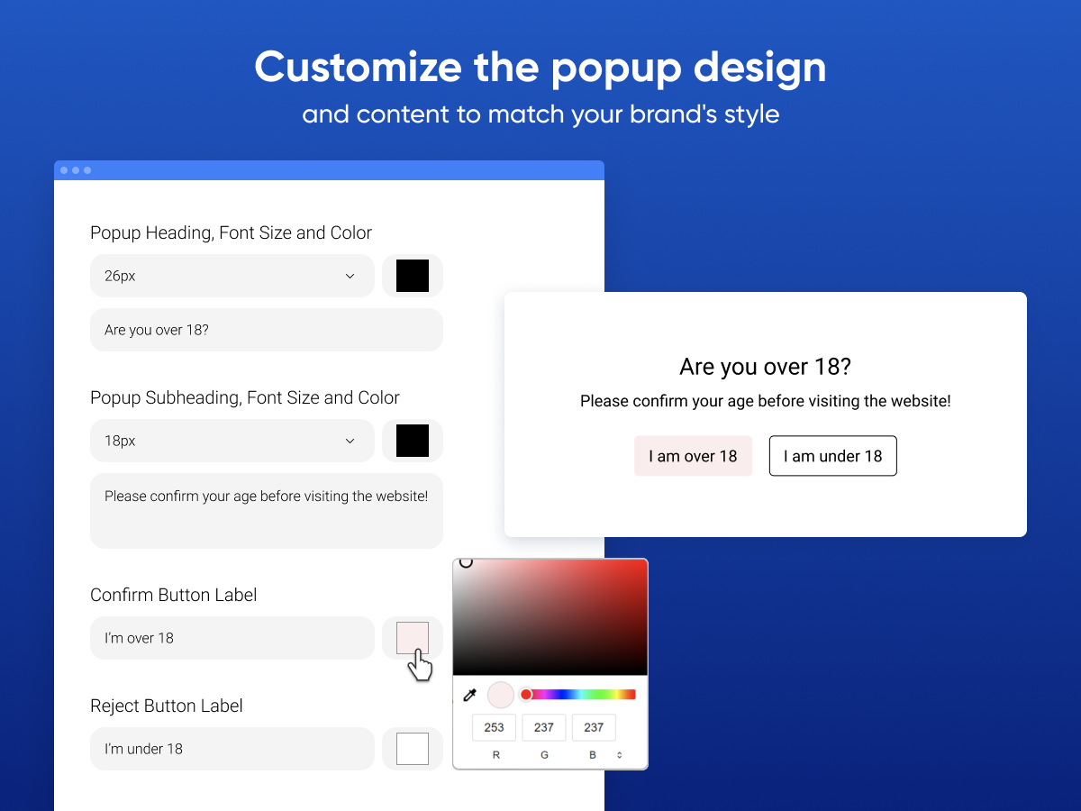 AgeCheck: Age Verification | Wix App Market | Wix.com