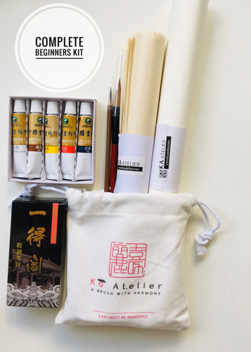 Complete Chinese Painting Set for Beginners | Ka Atelier