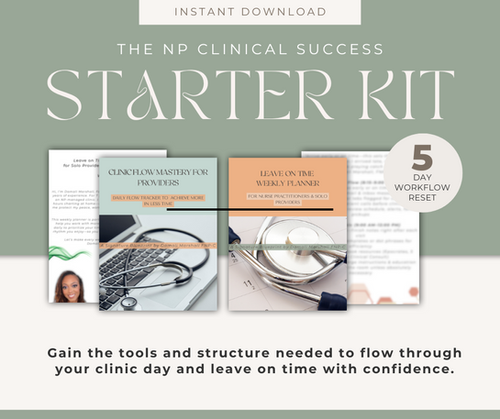 Nurse Practitioner Clinical Success Starter Kit Bundle | D Marshall booking