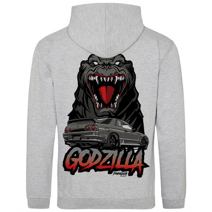 Godzilla R32 GTR Hoodie | downndirty