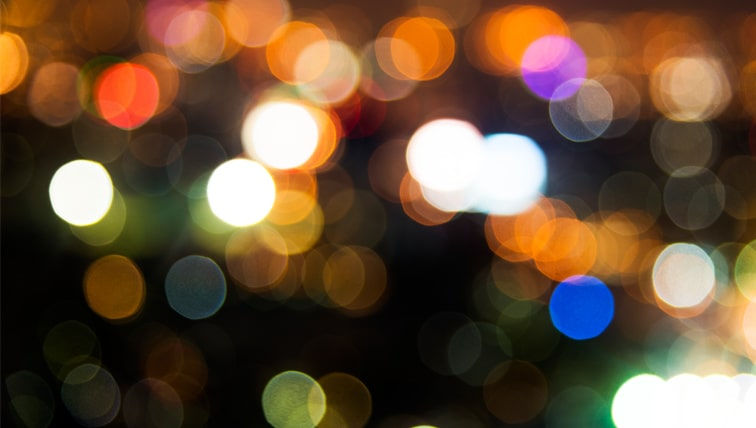 O que é um efeito Bokeh?