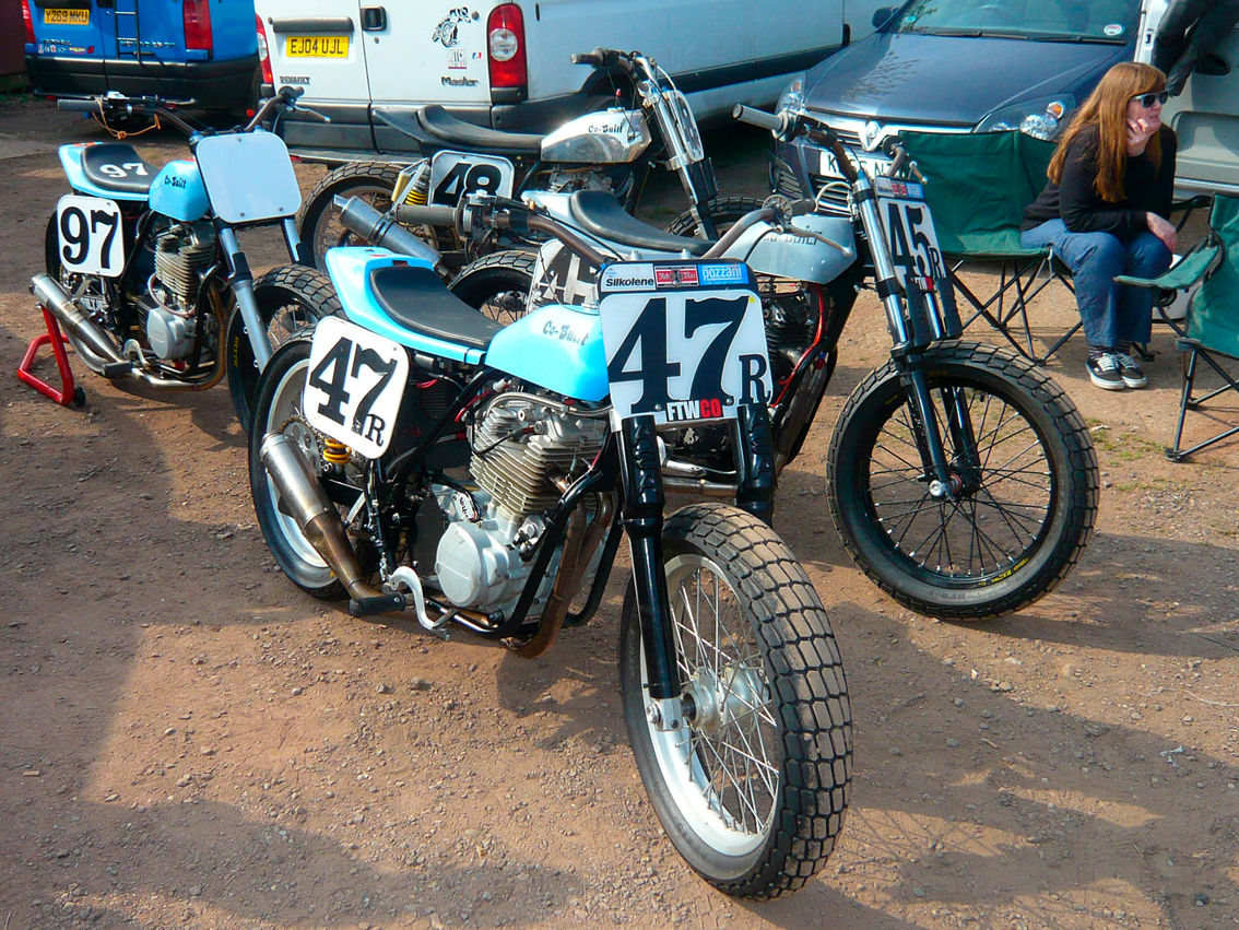 Co-Built Motorcycles. Flattrack Racing Components and Fabrictaion
