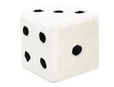 Fuzzy Dice Ottoman | Custom Upholstered Ottomans | WickedElements.com