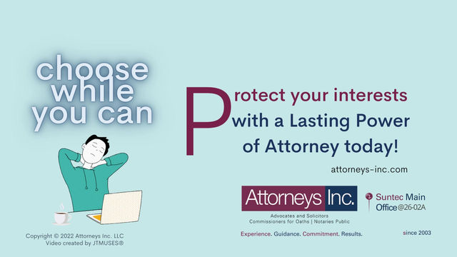A Guide to the Lasting Power of Attorney - Video by Attorneys Inc.