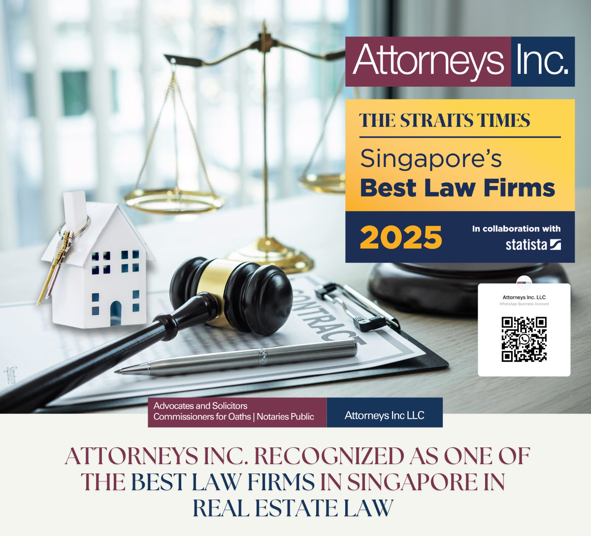 Attorneys Inc. LLC Ranked in The Straits Times Singapore’s Best Law ...