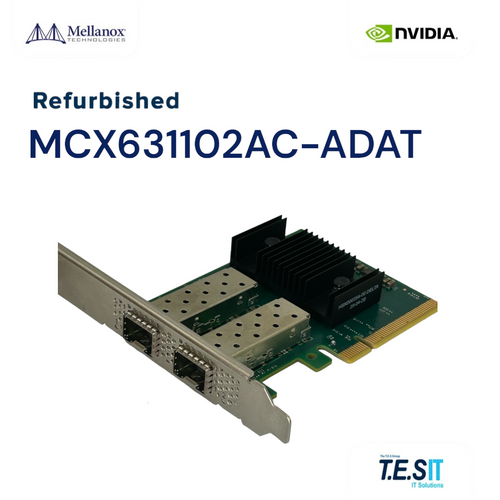 NVIDIA Mellanox® MCX631102AC-ADAT 25GbE , Dual SFP28, PCIe 4.0 x8 | TES-IT