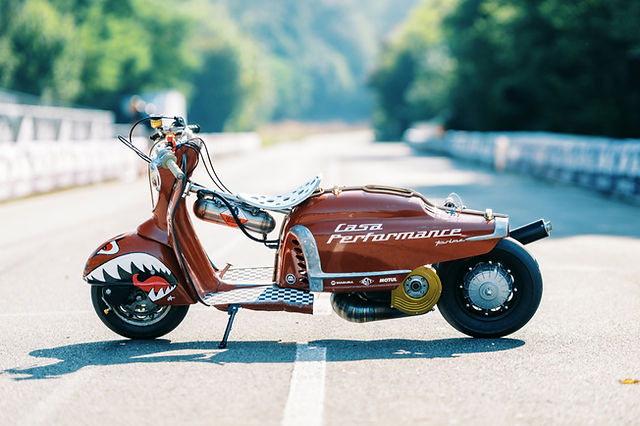 moped custom