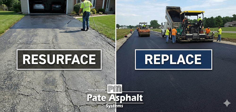 Should You Resurface Or Replace Your Driveway