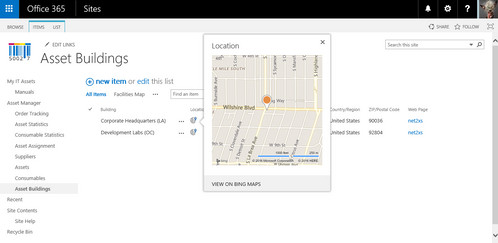 Asset Tracking Template For Sharepoint - tabletgoo