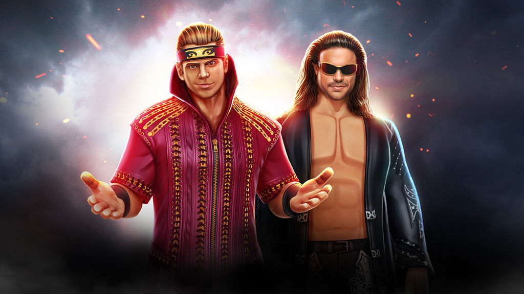 WWE Mayhem Game! Available on PlayStore and AppStore