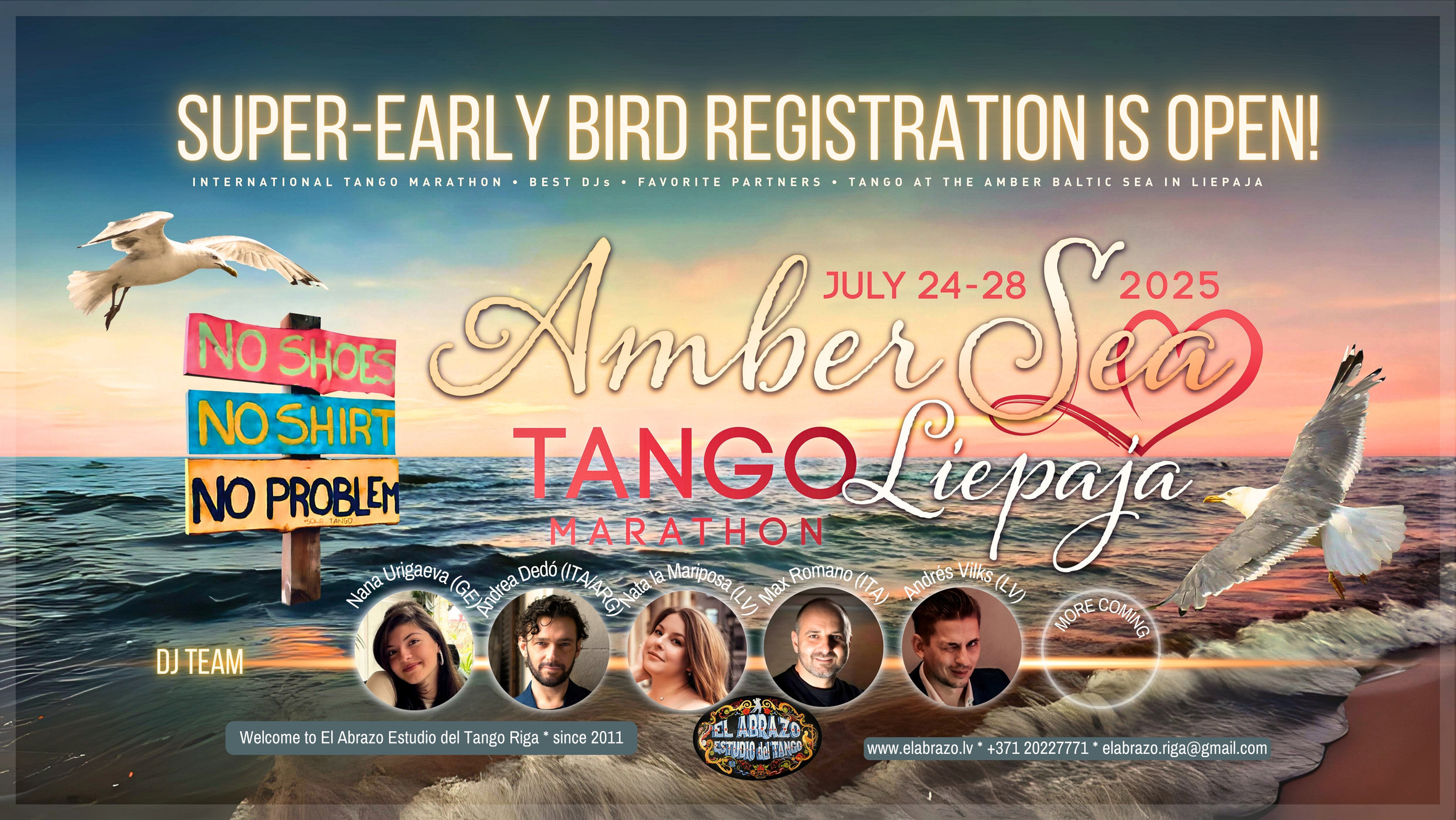 Amber Sea Liepaja Tango Marathon 2025