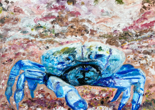 Giant Blue Crab | Justin Halo