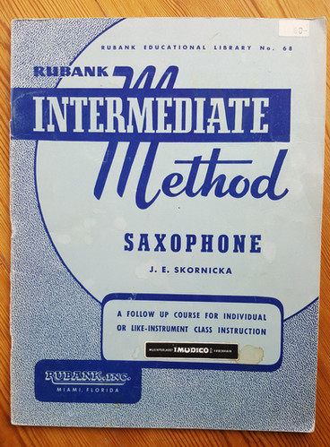 Intermediate method Saxophone | JBMx