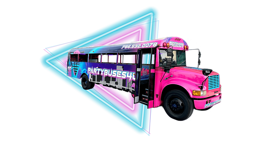 Neon Buses | Party Buses 4 U | Miami