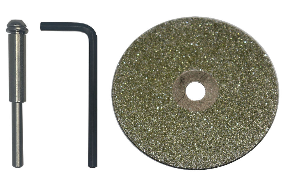 XL Monster Cut-Off Wheel with Mandrel and Allen Wrench | Jerry’s Equine