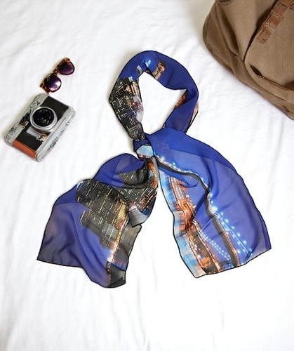 Chiffon Scarf Sublimated | LBU inc