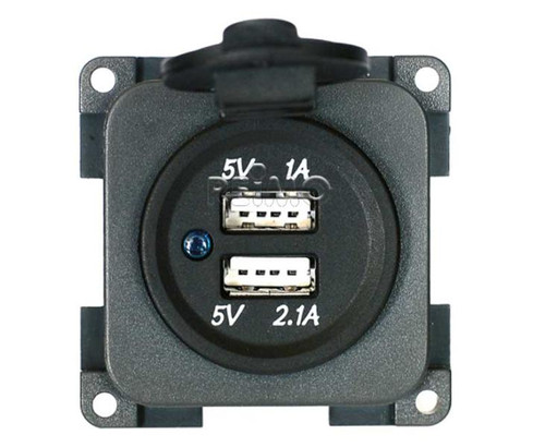 USB socket With CBE Back plate | Barnsley | GT Leisure Parts Ltd