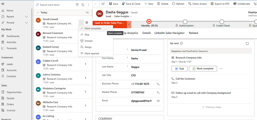 We need to talk about......D365 Release Wave 2 2021......D365 for Sales ...