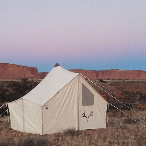 Drifter 2-Person Tent + Floor and Stove Package | Roamin Home