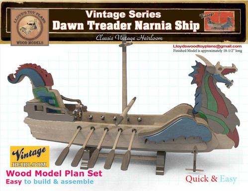 Dawn Treader Narnia Ship | Lloydswoodtoyplans