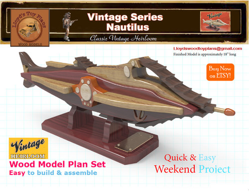 Nautilus | Lloydswoodtoyplans