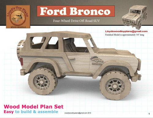 Ford Bronco | Lloydswoodtoyplans