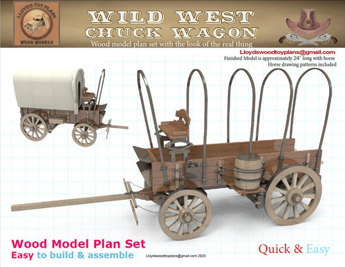 Chuck Wagon | Lloydswoodtoyplans