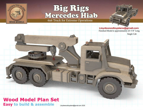 Mercedes Hiab | Lloydswoodtoyplans
