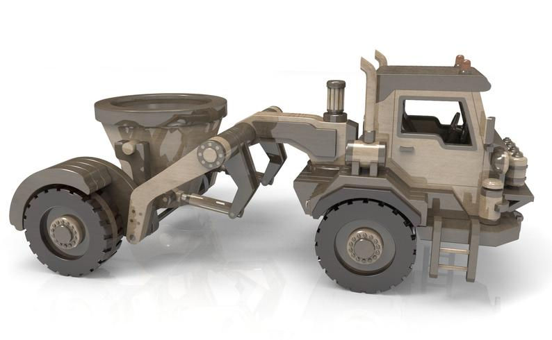 Big Rigs & Trailer | Lloydswoodtoyplans 2/4