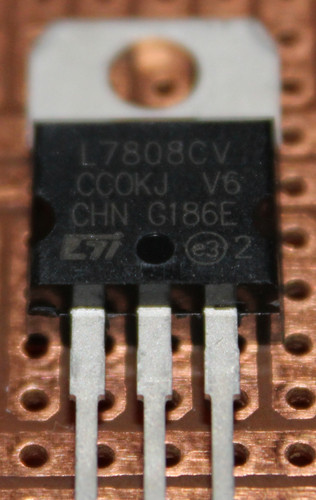 L7808CV 8v Industry standard voltage regulator - T0-220 - 2 of | Xtals ...
