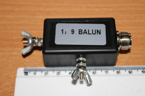 Balun - Homebrew Antenna Matching Unit 1:9 up to 100W Long Wire Ant ...