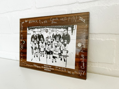 Team Picture Plaques with Engraving | Grow & Co.