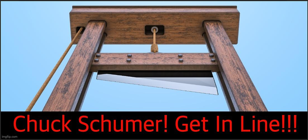 Midnight Meme Of The Day! The Guillotine! A Picture Worth A Thousand Words!