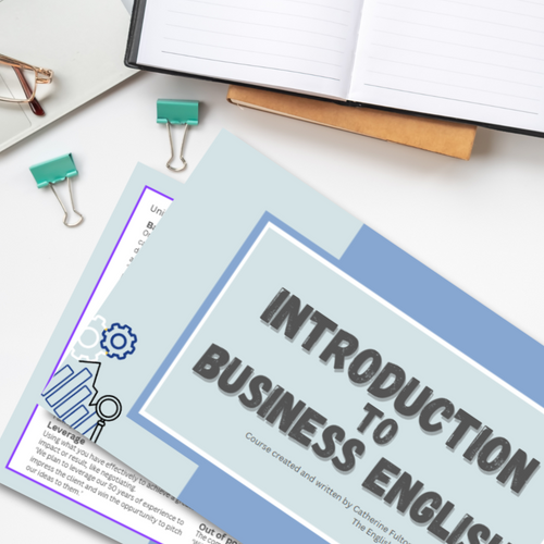 Introduction to Business English | The English Cat