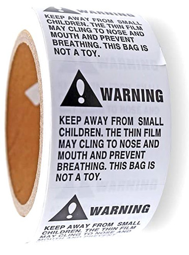 Suffocation Labels | acmeshippingsupplie