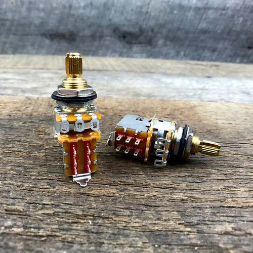 EMERSON PRO PUSH PULL POT - 250K SHORT SLIT SHAFT | Stage Guitar Service