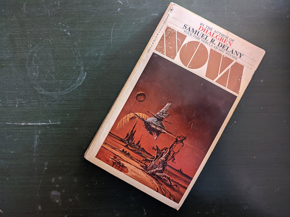 Not a review of Nova by Samuel R. Delaney--Wrong hero. Too few drugs.