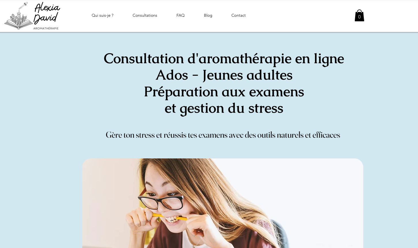 Consultation Aromathérapie Préparation aux examens | Alexia David ...