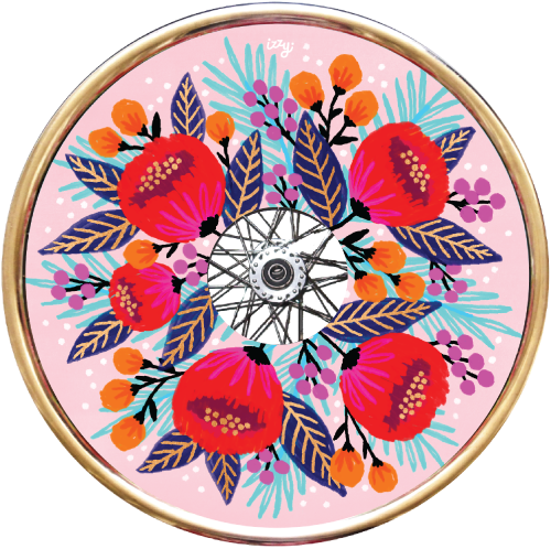 Jess Phoenix wheelchair wheel cover