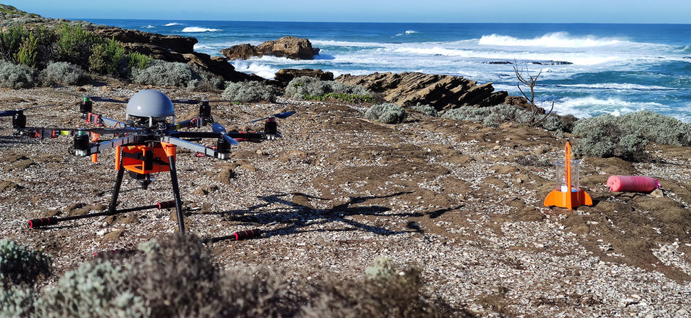 Offshore Drone Water Sampling