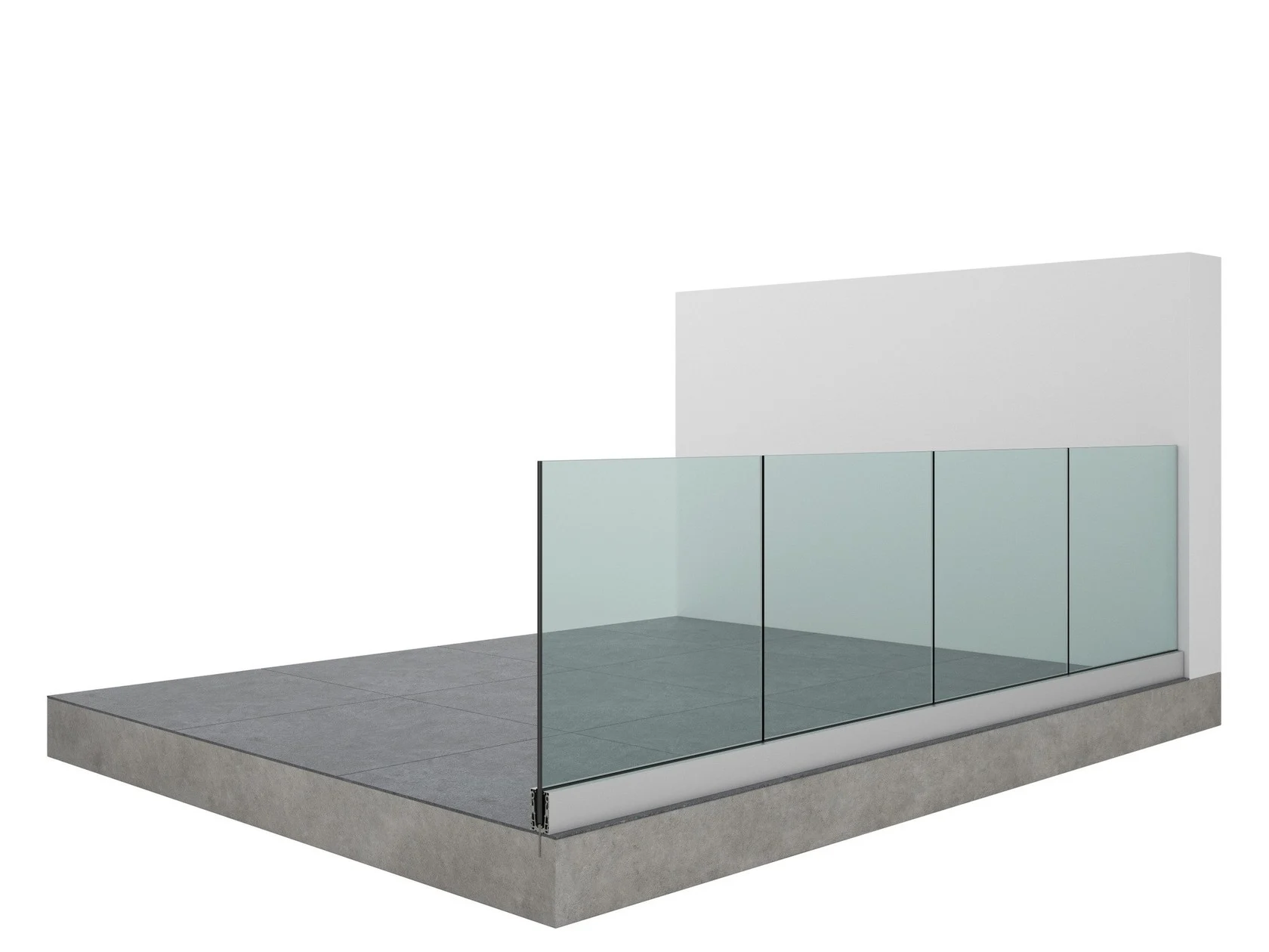 Frameless U-Channel Balustrade | A&N KHOYRATTEE