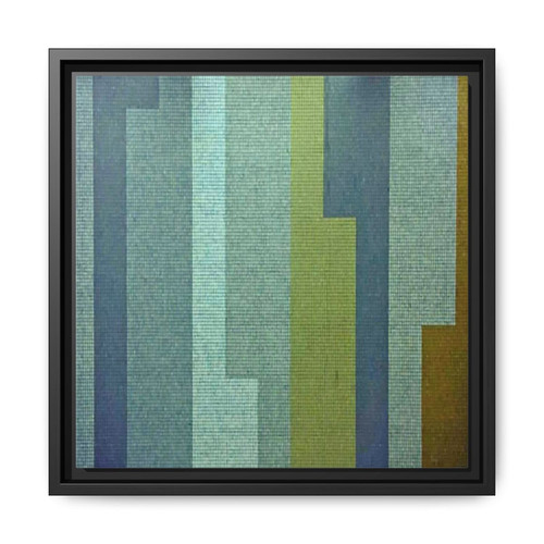 LAX Mosaic Tiles - Gallery Canvas Wrap | Vintage Los Angeles