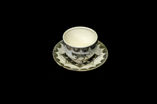 淺井睦子｜Merry-go-round cup and saucer (round) | uniQue