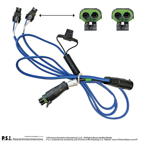 70408-12 Wire Harness, ABS connector to (2) Weather Pack connectors | P ...